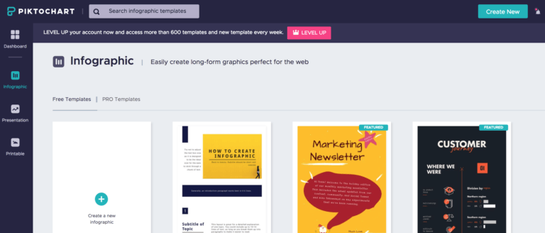 Piktochart: Tutorial en español para crear infografías online desde cero
