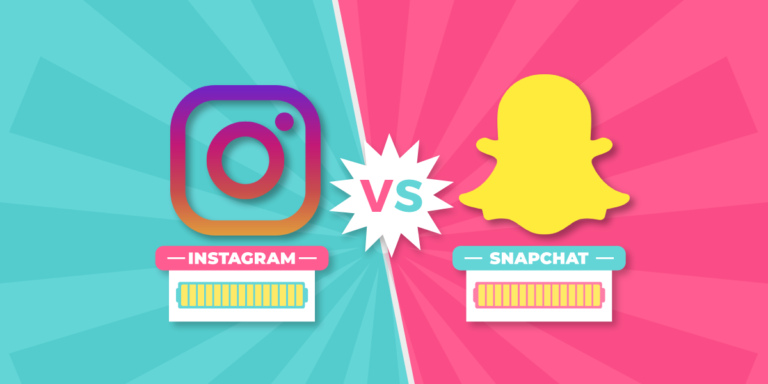 Snapchat vs Instagram: Funcionalidades y principales diferencias