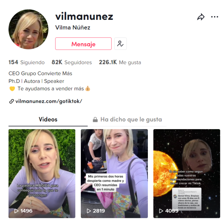 Guía para hacer crecer tu cuenta de TikTok