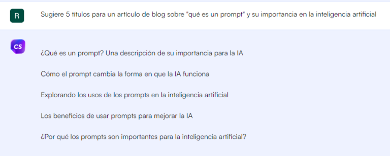 ¿Qué es un prompt? Descripción de su importancia en la inteligencia artificial